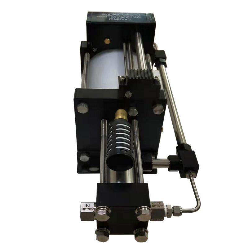 USUN Model:GBT 160mm Driven double stage pneumatic gas booster pump ...